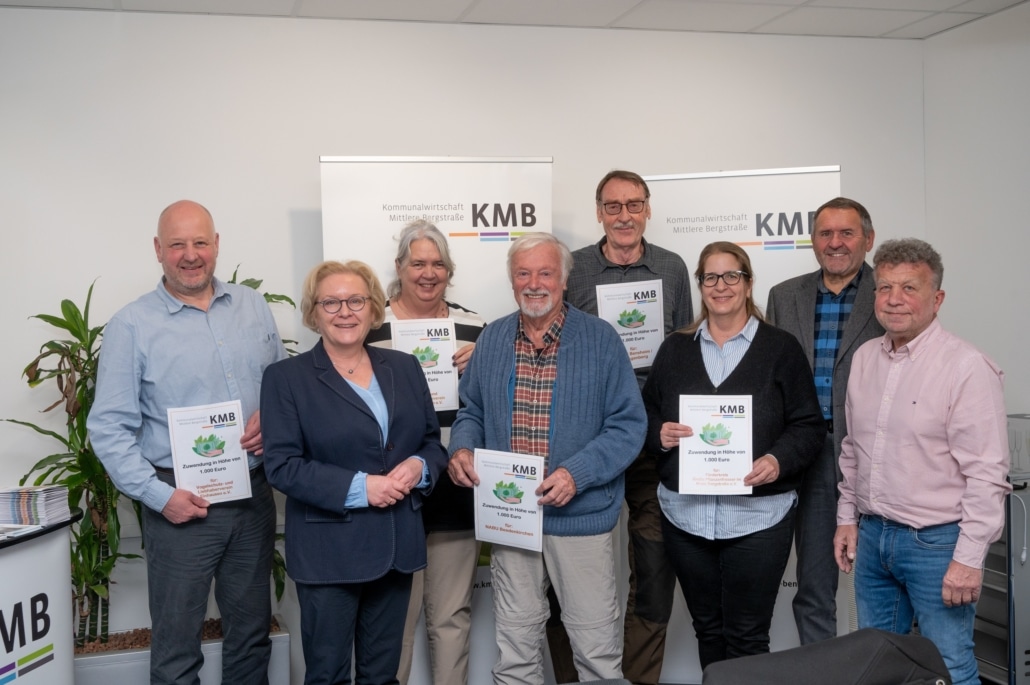 Der KMB feiert 60-jähriges Jubiläum und unterstützt Umweltverbände mit ...